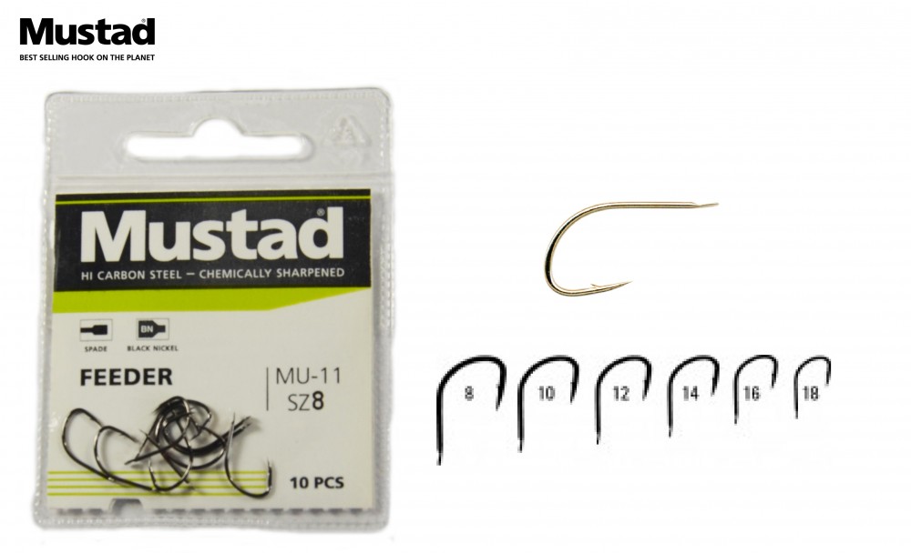 Háček Mustad Feeder 8 - Rybářské potřeby Bzenec